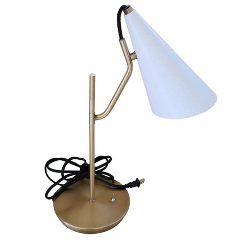 Intertek Other Intertek Vintage Mid Century Cone Shade Desk Lamp Poshmark