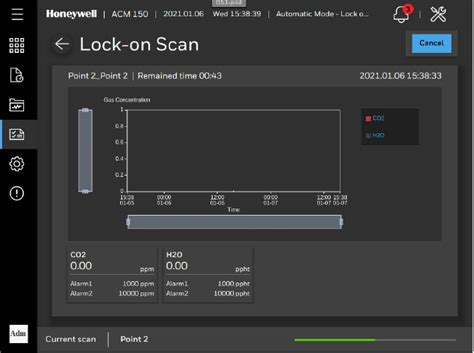 Why Does The Acm150 Display No Gas When Testing With A Target Gas