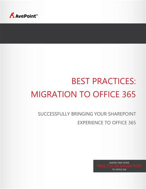PDF BEST PRACTICES MIGRATION TO OFFICE PDF FileBEST PRACTICES MIGRATION TO OFFICE