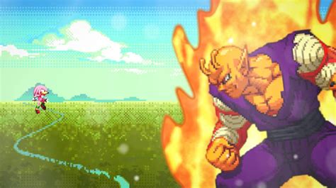Knuckles Vs Piccolo Sprite Art By Sarkpage On Deviantart