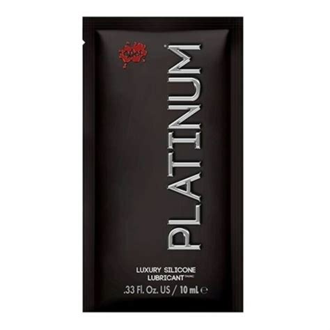 Wet Platinum Lubricante Silicona Luxury 10ml Wet Platinum