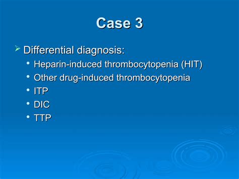 Thrombocytopenia Medicine Sarah Walter Ppt