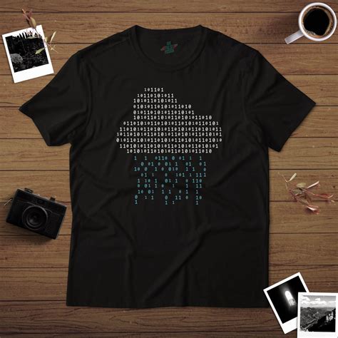Binary Code Rainy Cloud T Shirt Programming Coding Tee Coders Technicians Tech Support IT
