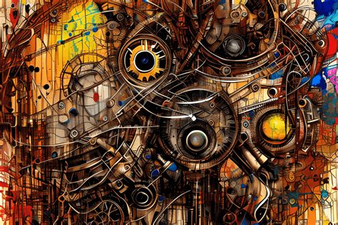 Hd Animated Clockwork Robot Graphic · Creative Fabrica