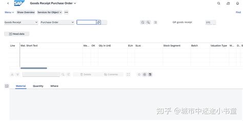 在sap Fiori界面上的migo事务 知乎
