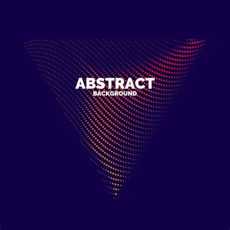 동적 파도 선 및 입자 벡터 추상 배경 디자인에 적합한 일러스트레이션 프리미엄 벡터