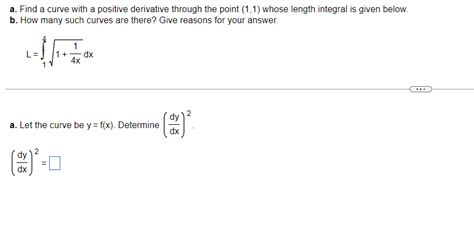 Solved A Find A Curve With A Positive Derivative Through Chegg