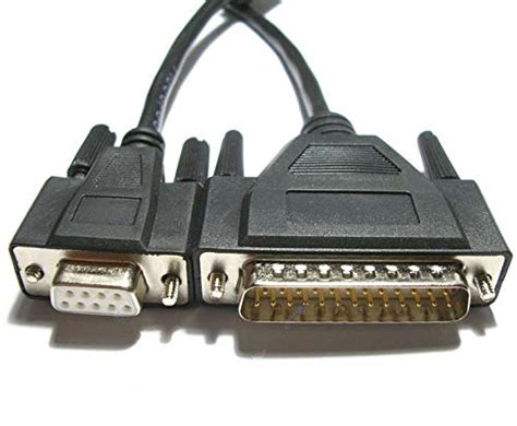 Washinglee CNC Programming Cable For Fanuc CNC DNC DB9 To DB25 1 5 Meters Amazon In