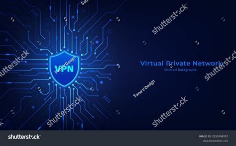 Vpn Virtual Private Network Icon On Stock Vector Royalty Free 2552498257 Shutterstock