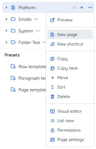 Administration Dynamicweb 10 Developer Documentation