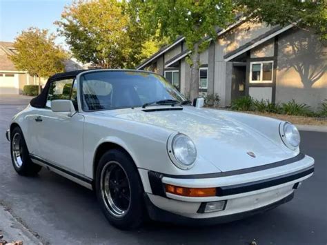 1989 Porsche Carrera 911 Convertible For Sale