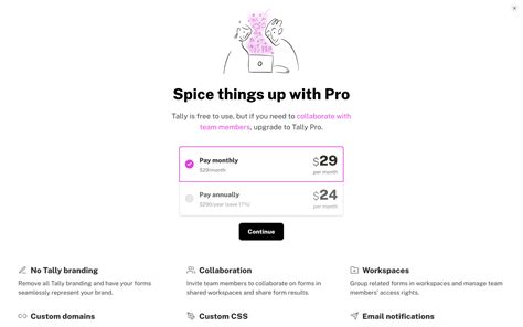 Tally UI UX Design SaaS Application Design Saas Ui
