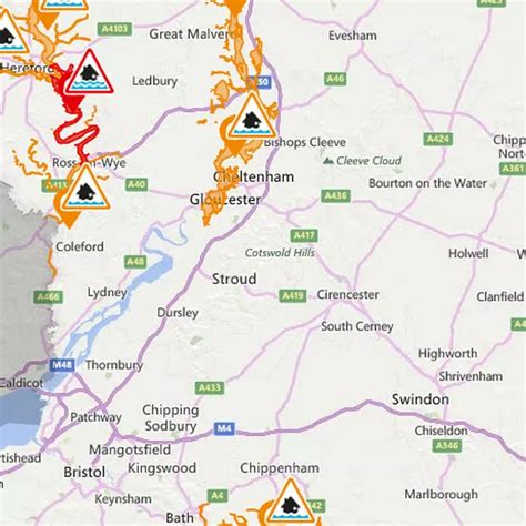 These Are All The Flood Alerts In Gloucestershire Right Now