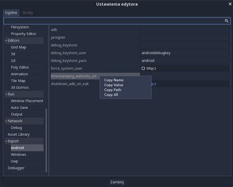 Add Option To Copy Pathnamevalue Of Setting · Issue 21077 · Godotenginegodot · Github