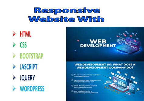 do professional wordpress html css and bootstrap website by asifraza408