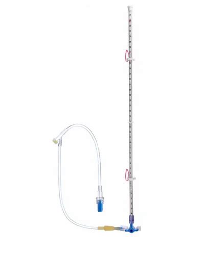 Polycarbonate White Polymed Cvp Manometer For Hospital Clinical At