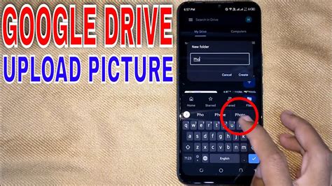 How To Upload Pictures In Google Drive YouTube