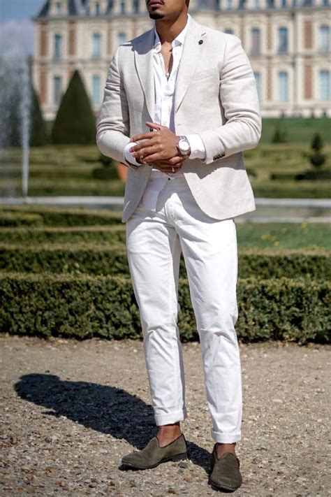 All White Suits For Men