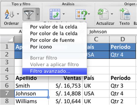 Filtros Avanzados En Excel Excel Diario