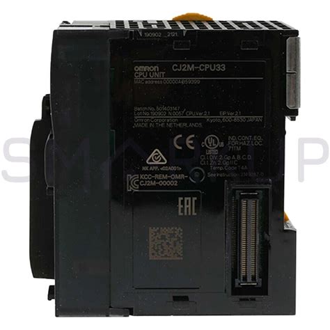 omron cj2m cpu33 plc processors module industrial lynx