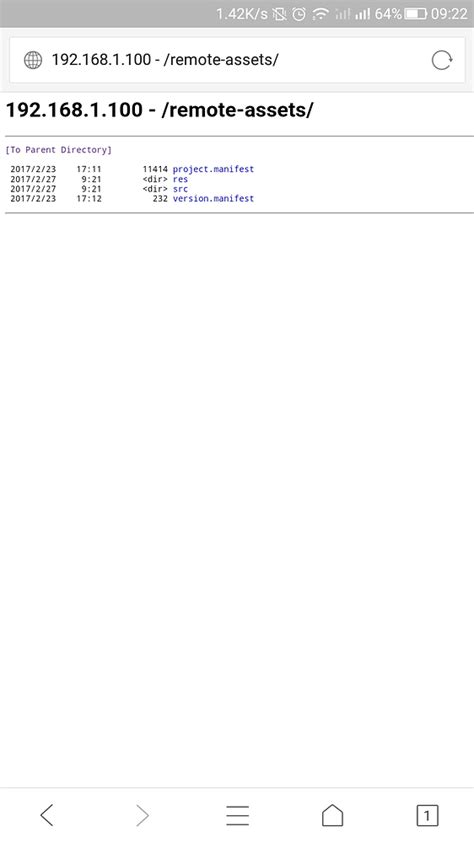 求助：热更新fail To Download Manifest File Hot Update Skipped Creator 2x