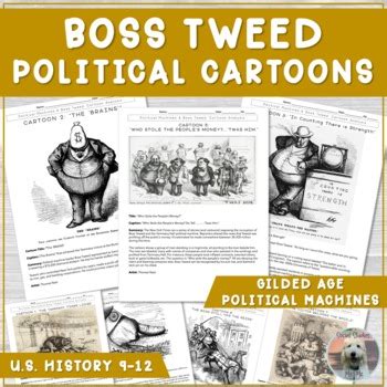 Gilded Age Political Machines Cartoon Analysis Boss Tweed And Tammany Hall