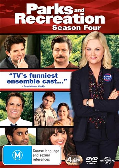 Buy Parks And Recreation Season 4 On Dvd Sanity Online