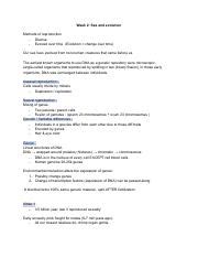 Understanding The Evolution Of Sex Reproduction Methods And Course Hero