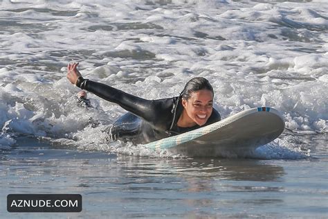 Michelle Rodriguez Nude Surfing In Malibu Aznude