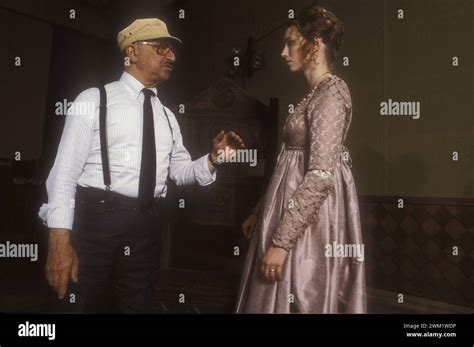Mme4732136 Malta 1985 Director Alberto Lattuada And Actress Audrey