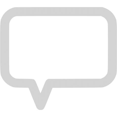 Light Gray Comments Icon Free Light Gray Comment Icons