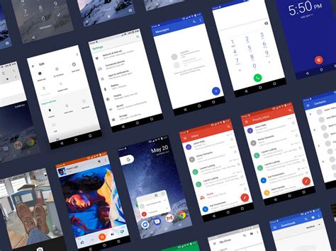 Ios Ui Kit Android Gui Templates Responsive Layout Wireframe Free