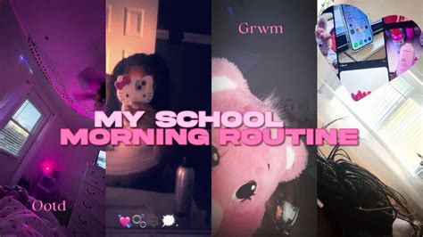 Grwm For School 🎀🫧 My School Morning Routine Youtube Grwm For School 🎀🫧 My School Morning Routine Youtube