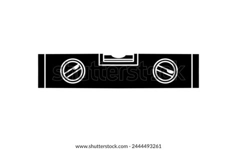 Spirit Level Icon Level Measurement Tool Stock Vector Royalty Free 2444493261 Shutterstock