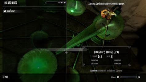 Crafting Menu Ingredients Have No Names Solved Skyrim Technical