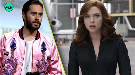 Jared Leto Y Scarlett Johansson En 2024 Scarlett Johansson Quit That