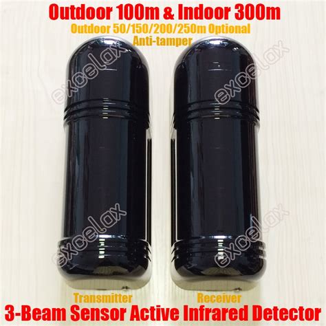 Photoelectric 3 Beam Sensor Active Infrared Intrus Vicedeal