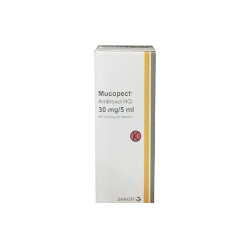Mucopect 30 Mg5 Sirup 60 Ml Kegunaan Efek Samping Dosis Dan Aturan