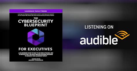 The Cybersecurity Blueprint For Executives Audiobook By Marco Ryan Andrew Fitzmaurice