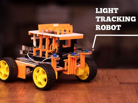 Arduino Light Tracking Robot With Ldr