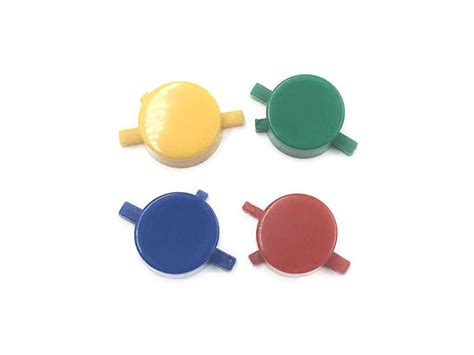 Super Famicom Controller Themed Buttons Set — Retro Modding