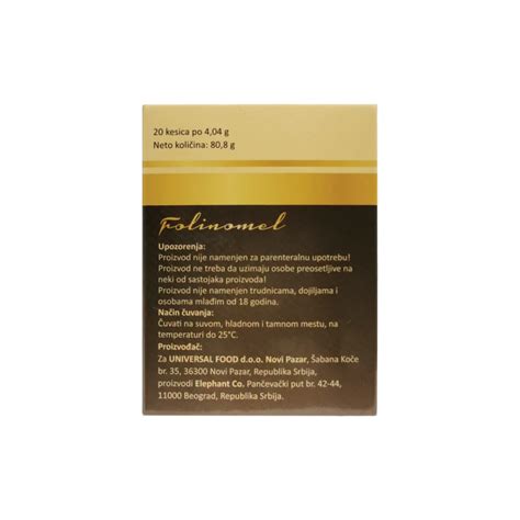 Folinomel 20 Kesica Markfarm Apoteka
