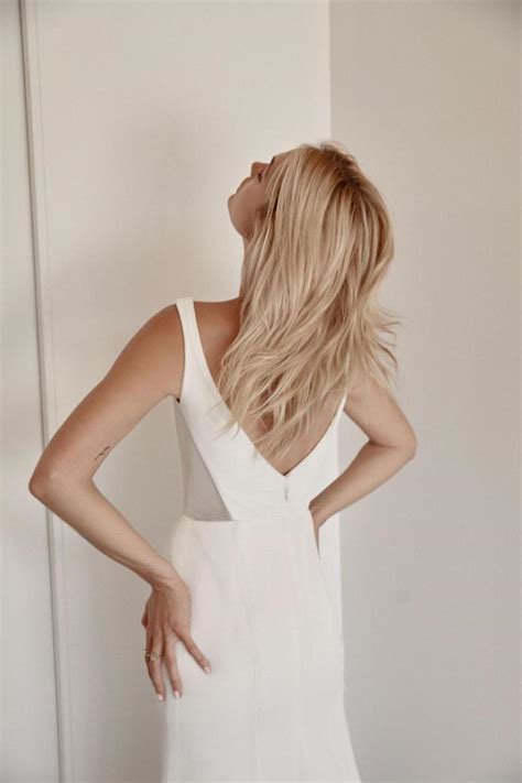 Blythe Gown V Neck Fit And Flare Wedding Dress Karen Willis Holmes Archives