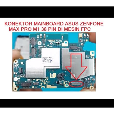 Jual Konektor Mainboard Asus Zenfone Max Pro M Di Mesin Pin Fpc Mainboard Connector Pin