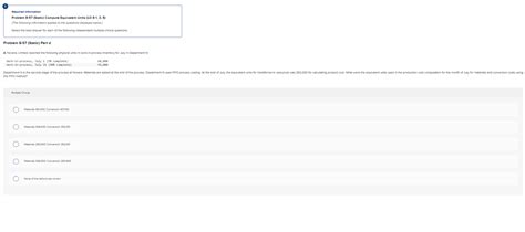Solved 0Requlred Information Problem 8 57 Static Compute Chegg Com