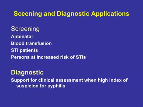 Evaluation Of Serological Tests For Syphilis Manufactured In Belarus Ppt