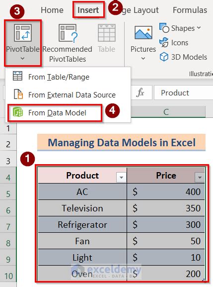 How To Use Reference Of Data Model In Excel Formula