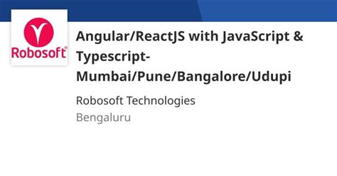 Sayantani Ghosh On Linkedin Angularreactjs With Javascript And Typescript Mumbaipunebangalore