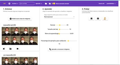 El Modo Avanzado De Learningml Learningml Ai Made Easy
