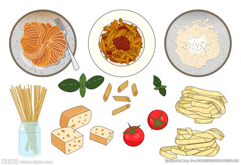 意面矢量元素设计图海报设计广告设计设计图库昵图网 意面矢量元素设计图海报设计广告设计设计图库昵图网